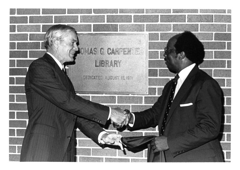 Remembering President Thomas G. Carpenter - University of North Florida