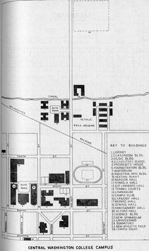 Campus Map 8 - Central Washington University