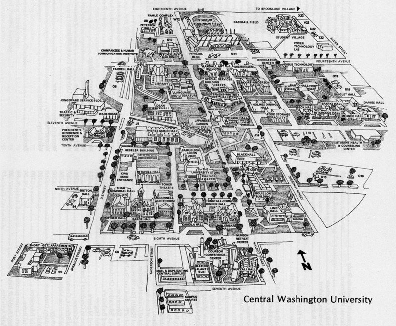Campus Map 33 - Central Washington University