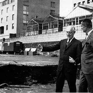 President Detlev Bronk and Paul R. Penndorf - Rockefeller University