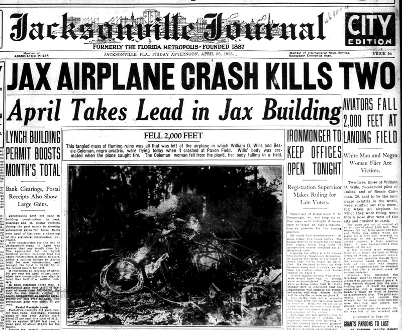 Queen Bess: The Life of Bessie Coleman - University of North Florida