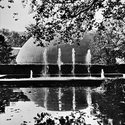 Caspary Dome and the Philosopher's Garden - Rockefeller University